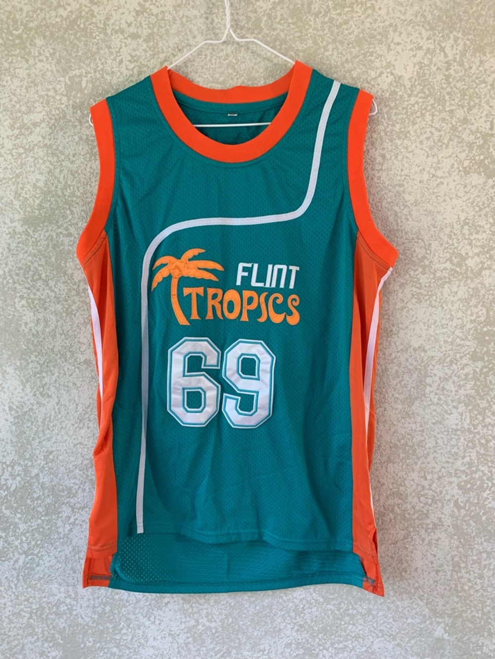 Shirts | Flint Tropics Downtown 69 Jersey Teal Orange Semipro Rare ...